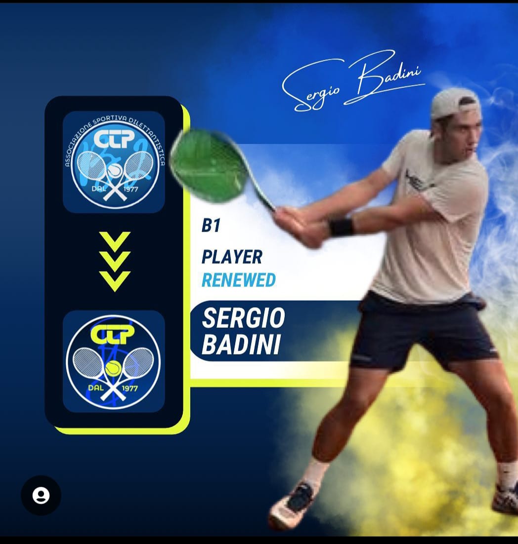 Sergio Badini // SERIE B1 2023 C.T.PERSICETO - Centro Tennis Persiceto
